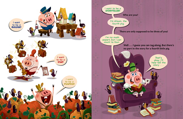 Review & Giveaway: It’s Not The Three Little Pigs by Josh Funk ...